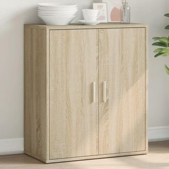 vidaXL Buffet ch&ecirc;ne sonoma 60x31x70 cm bois ding&eacute;nierie