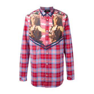 N&deg;21 Rotes Hemd f&uuml;r M&auml;nner und Frauen - - Shirts - Herren - Mehrfarbig - XS