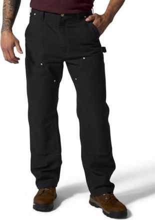 Carhartt Work in Progress Salopette de travail double face pour homme - Noir - 46 W/30 L