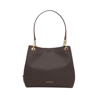 Michael Kors Kensington Gro&szlig;e Signature Logo Tote - - Bags - Damen - Braun - ONE SIZE