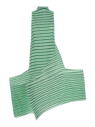 Issey Miyake Robe Au Genou - Vert