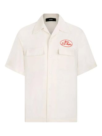 Amiri Hemd mit Patches - Nude