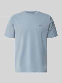 HUGO BOSS Regular Fit T-Shirt aus Baumwoll-Mix Modell TS_Union Tape