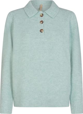 Soyaconcept Soya Concept Damen Soyaconcept SC-Lamar 18 Pullover, 96404 Green Haze Melange, X-Small