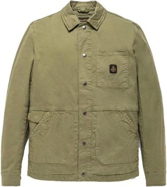 RefrigiWear Homme, Vestes, Vert, Taille: S Veste D&eacute;sert Vert avec Poches Multiples