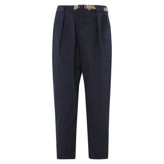 White Sand Pima Hose - - Trousers - Herren - Blau - S