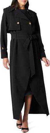 The Drop Convertible Maxi Trench Coat, Stretch Limo, XL