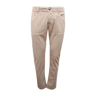 Jacob Cohen Nick Slim Samt-Hose - - Trousers - Herren - Beige - W34