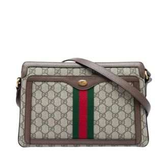 Gucci Sac bandouli&egrave;re Ophidia Pre-owned - Femme - Pre-owned - Beige - Taille: ONE Size