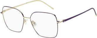 BOSS Damen 1464 Sonnenbrille, Gold Violett, 54