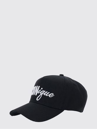Dsquared2 Casquette de baseball en coton avec logo contrastant &agrave; lavant