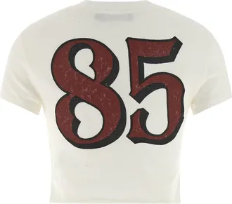 Dolce & Gabbana Used-Effect Graphic T-shirt - Cream