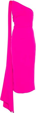 Solace London Samira Midikleid - Rosa