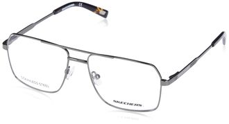 Skechers SE3328@56090 für Herren, Shiny Dark Ruthenium, Regular