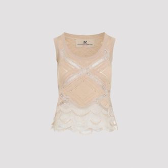 Ermanno Scervino Sleeveless Knit Top