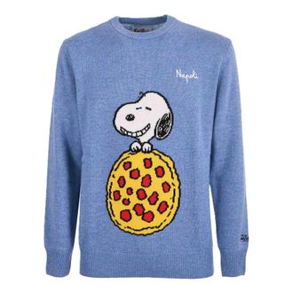 MC2 Saint Barth Heron Sweatshirt - - Knitwear - Herren - Blau - S