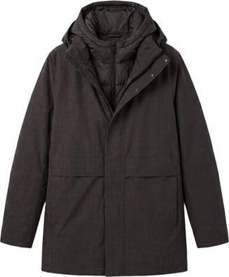 Calvin Klein Parka mi-longue double col &agrave; capuche