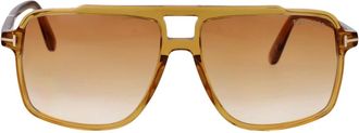 Tom Ford Homme, Accessoires, Brun, Taille: 59 MM Lunettes de soleil pour hommes &eacute;l&eacute;gantes