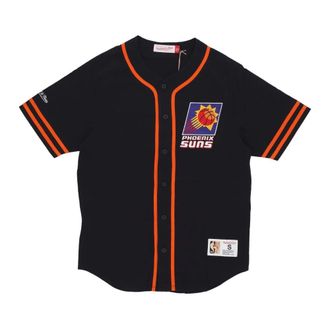 Mitchell & Ness NBA Vintage Logo Jacke - - Sport - Herren - Schwarzk - XL