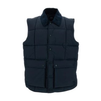 A.P.C. Jimmy Quilted Vest - - Jackets - Herren - Blau - L