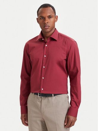 HUGO BOSS Hemd 50473265 Rot Regular Fit