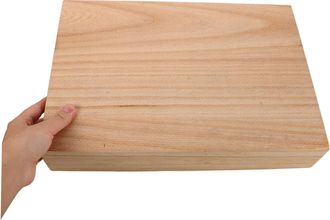 Valiclud Wandregal aus Holz Schwebendes Platzsparendes Aufbewahrungsregal für Wohnzimmer Schlafzimmer Badezimmer Einfache Montage Natürliche Holzoptik Vielseit