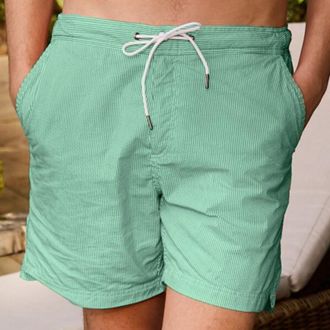 Bexley Brentan - Maillot de bain homme ray&eacute; vert