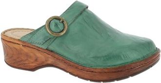 Andrea Conti Mules pour Femme, Vert, 41 EU