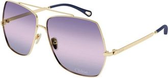 Chlo&eacute; Femme, Accessoires, Jaune, Taille: 62 MM Aly Lunettes de soleil