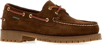 Sebago Suede Boat Shoe Loafer - Brown