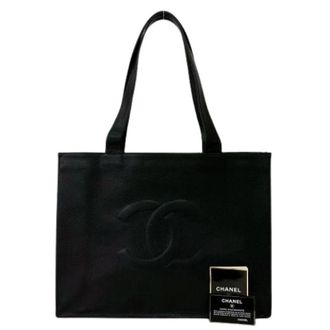 Chanel Pre-owned Vintage Tote Bag - - Pre-owned - Damen - Schwarzk - ONE SIZE