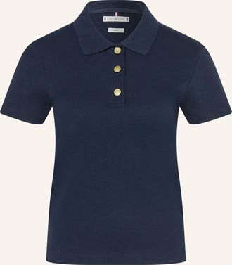 Tommy Hilfiger Jersey-Poloshirt blau
