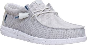 HeyDude Wally Stretch Sox Polyester Herren Loafers Dawn Blue/Multi