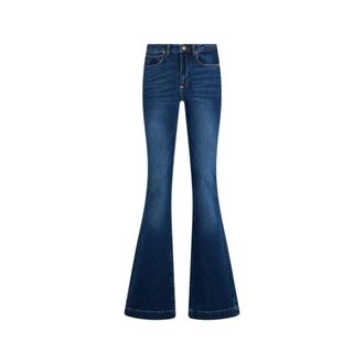 Roberto Cavalli Femme, Jeans, Bleu, Taille: 38 FR Flared Jeans