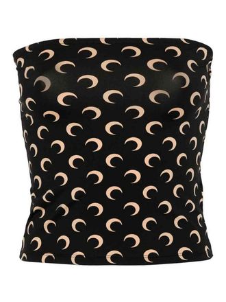 Marine Serre Top - Marron