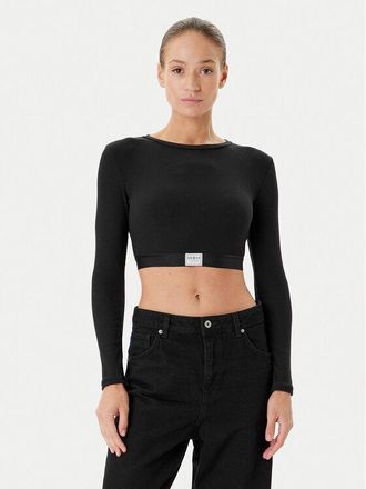Guess Bluse O5RP00 KCDA2 Schwarz Regular Fit