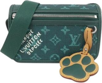 Louis Vuitton Sac bandouli&egrave;re pr&eacute;-poss&eacute;d&eacute; Monogram Heritage Bosphore Wearable Wallet - Femme - Pre-owned - Vert - Taille: ONE Size