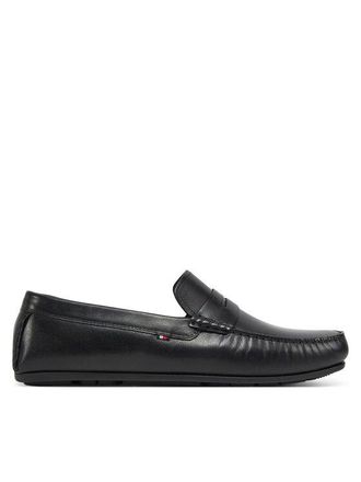 Tommy Hilfiger Mokassins Corpoarte Hilfiger Lth Driver FM0FM04810 Schwarz