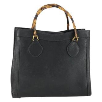 Gucci Pre-owned Lederhandtasche - - Pre-owned - Damen - Schwarzk - ONE SIZE