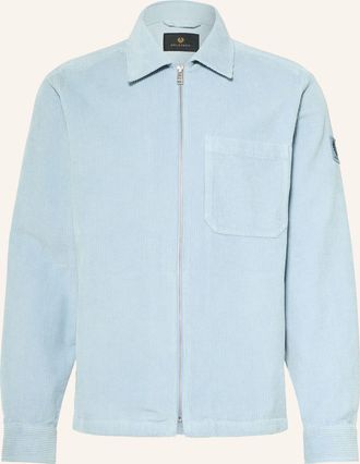 Belstaff Cord-Overjacket Valve blau