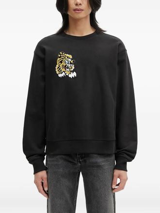 Kenzo x Verdy sweat à tigre brodé - Noir