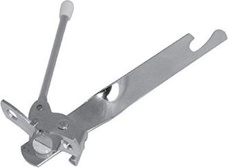 KitchenCraft Schmetterling Dosenöffner, Edelstahl, Sicherheit und Komfort, 17,5 x 3,5 x 2cm, Silber