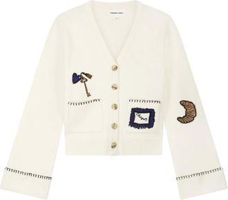 Fab By Fabienne Chapot Fabienne Chapot, Femme, Pulls, Blanc, Taille: 42 FR Betty Cardigan