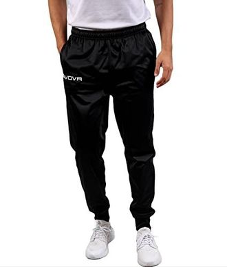 Givova P024 Pantalon de survêtement, Noir, M Adulte