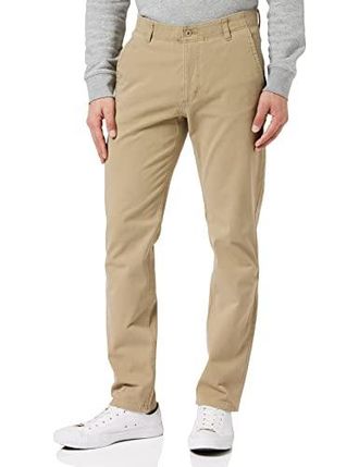 Dockers Smart 360 Flex Alpha Slim Homme Pantalons, New British Khaki, 32W / 32L