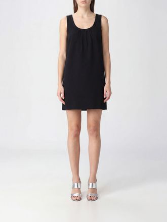 Saint Laurent Schulterfreies Etui-Minikleid aus Viskose