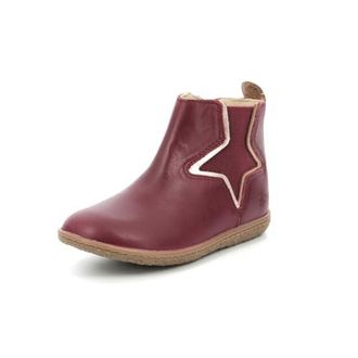 Kickers Vermillon, Boots Fille, Bordeaux, 31