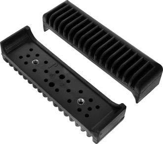 Aboofan 2 St&uuml;ck rutschfeste Sto&szlig;d&auml;mpfende Pedalpolster aus Kunststoff f&uuml;r Ellipsentrainer 147 X 38cm Wetterbest&auml;ndige Fitnessger&auml;te Zubeh&ouml;rmatte f&uuml;r Heimtrain