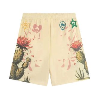 Barrow Barrow, Homme, Shorts, Beige, Taille: L Shorts Bermuda en coton