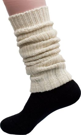 Hirsch Beinstulpen, 100% Wolle (kbT) (Natur)